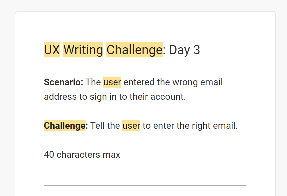 UX Writing Challenge: Day 4. Another day of immersing myself in the ...