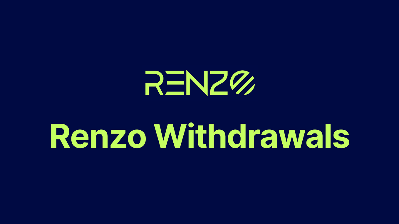 流动性再质押协议Renzo完成1700万美元融资，扩展再质押服务 - RenzoProtocol中文 - Medium