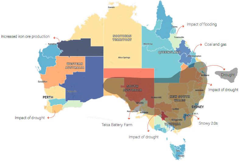 A map of Australian annual innovation and impact events | by Chad ...