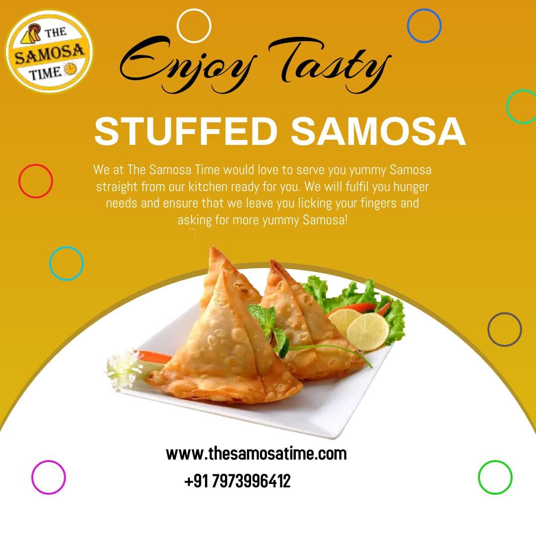Manchurian Samosa in Noida by The Samosa Time - Thesamosatime - Medium