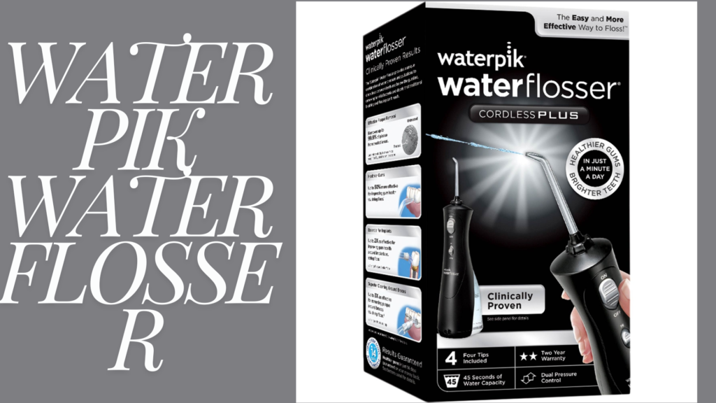 Waterpik Water Flosser. Maintaining oral hygiene is more… | by ...