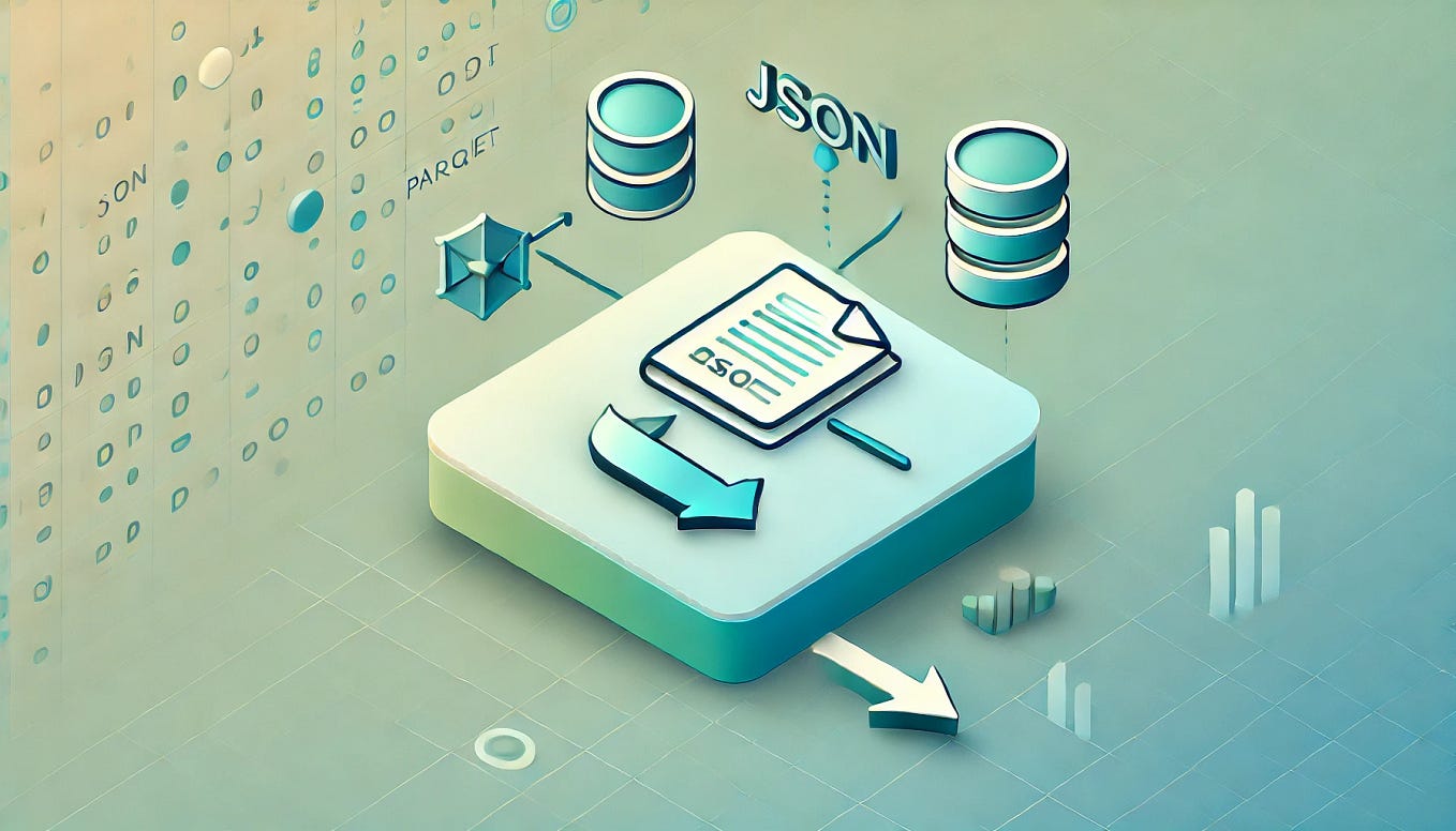 Transforming JSON to Parquet in Python | by Turkel | Medium