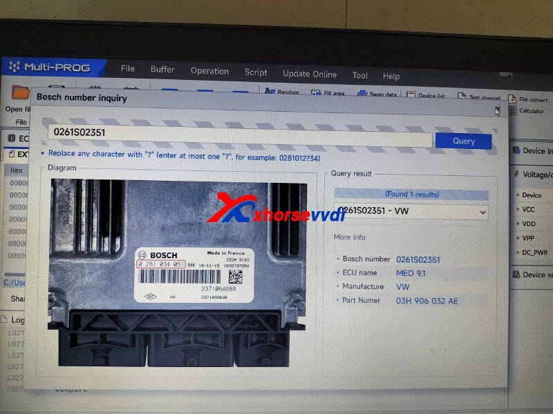 Xhorse Multi Prog PINOUT DASH FORD FIESTA - Xhorsevvdi - Medium