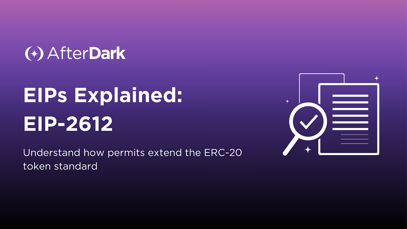 EIPs Explained: EIP-4337. Understand account abstraction through… | by AfterDark Labs | Medium