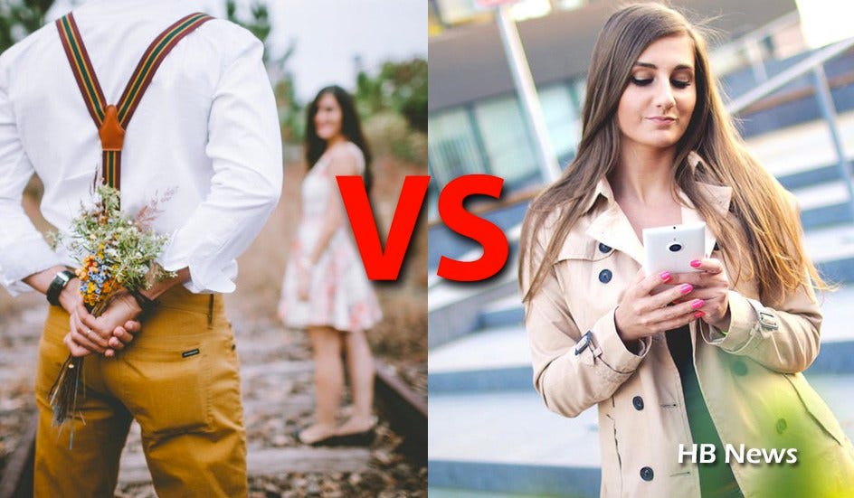 Online Dating VS Real Life Dating | by HB News Network | Medium