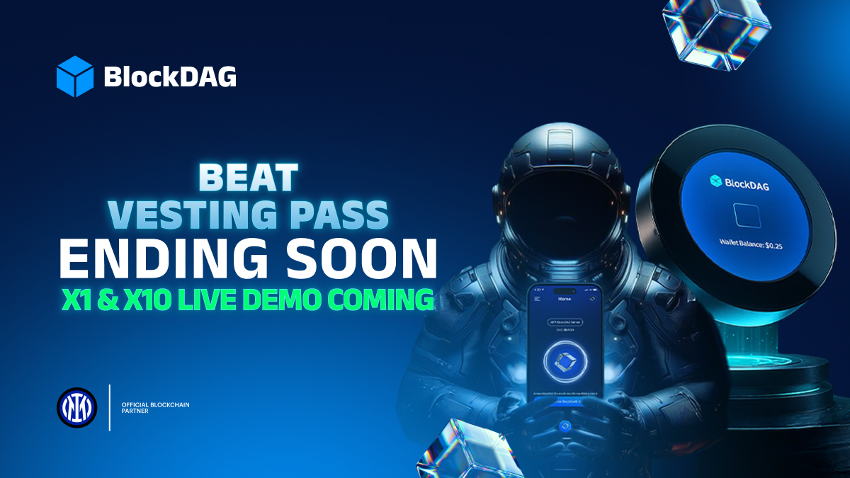 5 Days to Go: BlockDAG’s Presale Price Is Ending — and 100 Million BDAG Is Up for Grabs | by ...