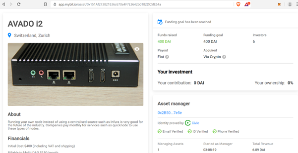 MyBit Go is now live on Mainnet!. After two years of development… | by ...