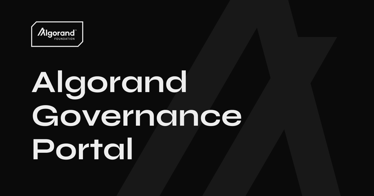 Algorand Governance: Empowering Algo Holders to Shape the Future | by Andi Rahmadi | Medium