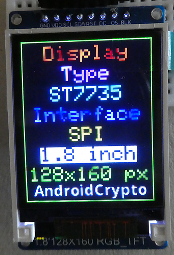 Getting Started with an ESP32-C3 Supermini device connected to an ST7735 TFT display | by ...