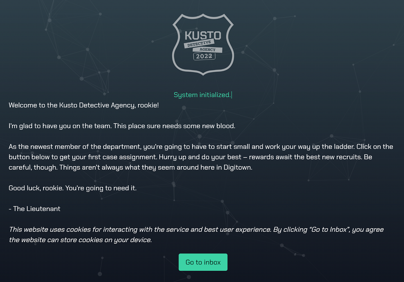 Kusto Detective Agency — Ready to Play (Part 4 of 5) | by Soumyadeep ...