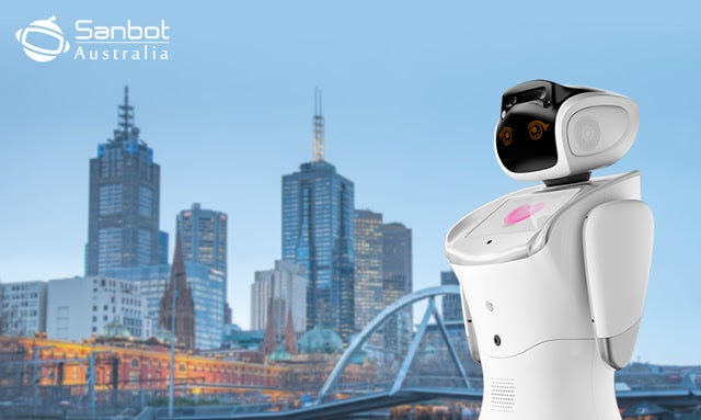 QIHAN Issued Next Generation Intelligent Robot — Sanbot Max | by Sanbot ...