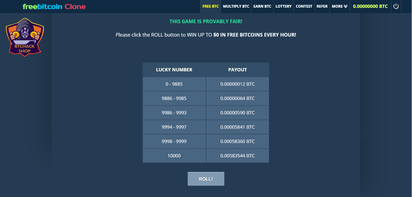 Freebitco.in Script Hack | Get 10000 ROLL | Every hours 💰 Release 2022 ...