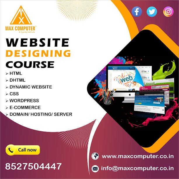 Best Advance Graphic Designing Course in Model Town. | by Max Computer ...