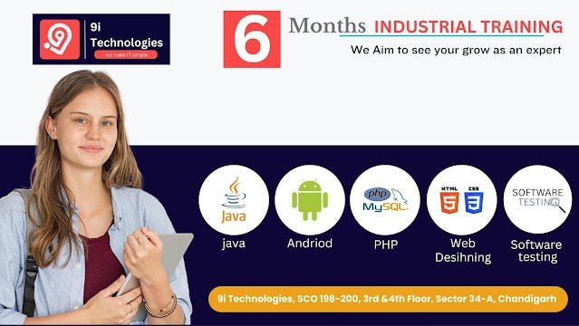 6 months industrial training in chandigarh | by 9itech | Medium