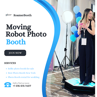 Robot Photo Booth Trends in Event Photography - Roamer Booth - Medium