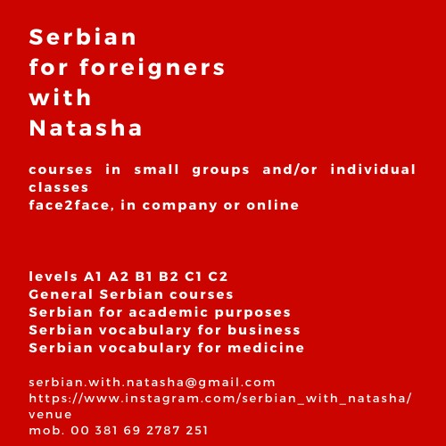Serbian for Foreigners with Natasha | by Serbian with Natasha | Medium