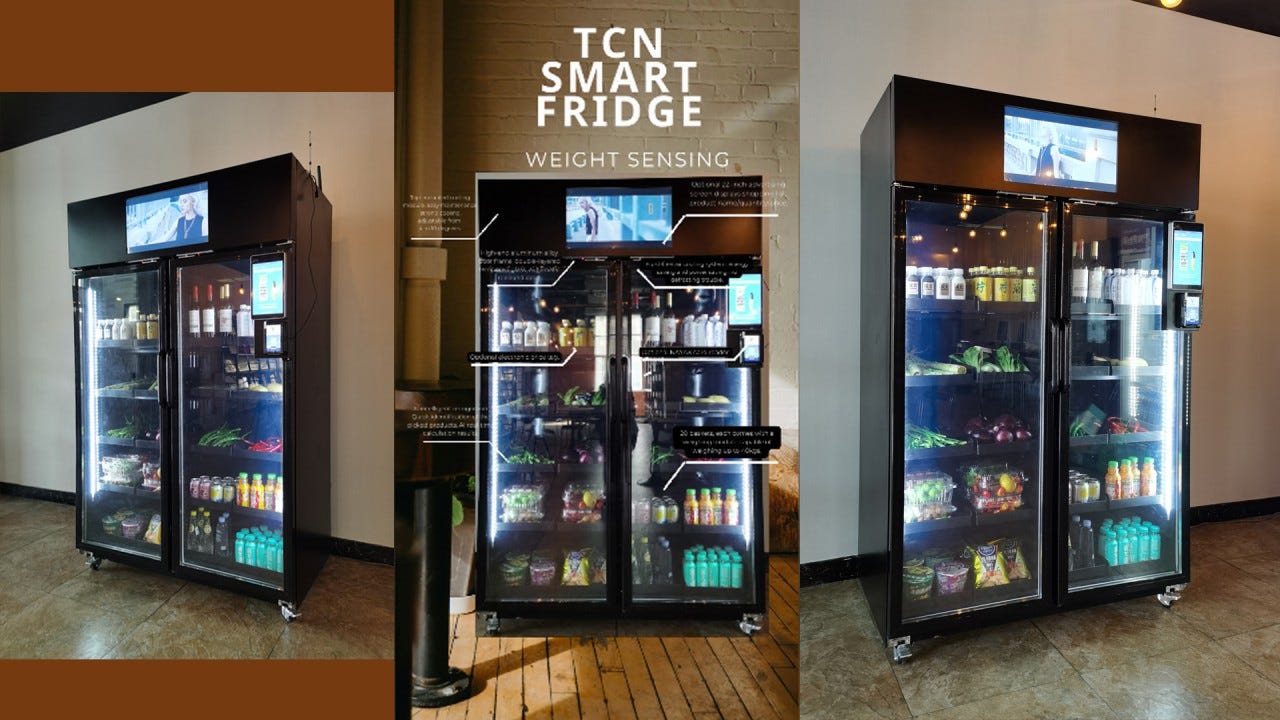 Smart Fridge Vending Machine: Pioneering the Future of Vending | by TCN ...