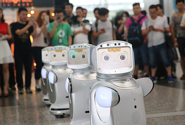 Sanbot Max’s robotic solution for hospitality (especially for ...