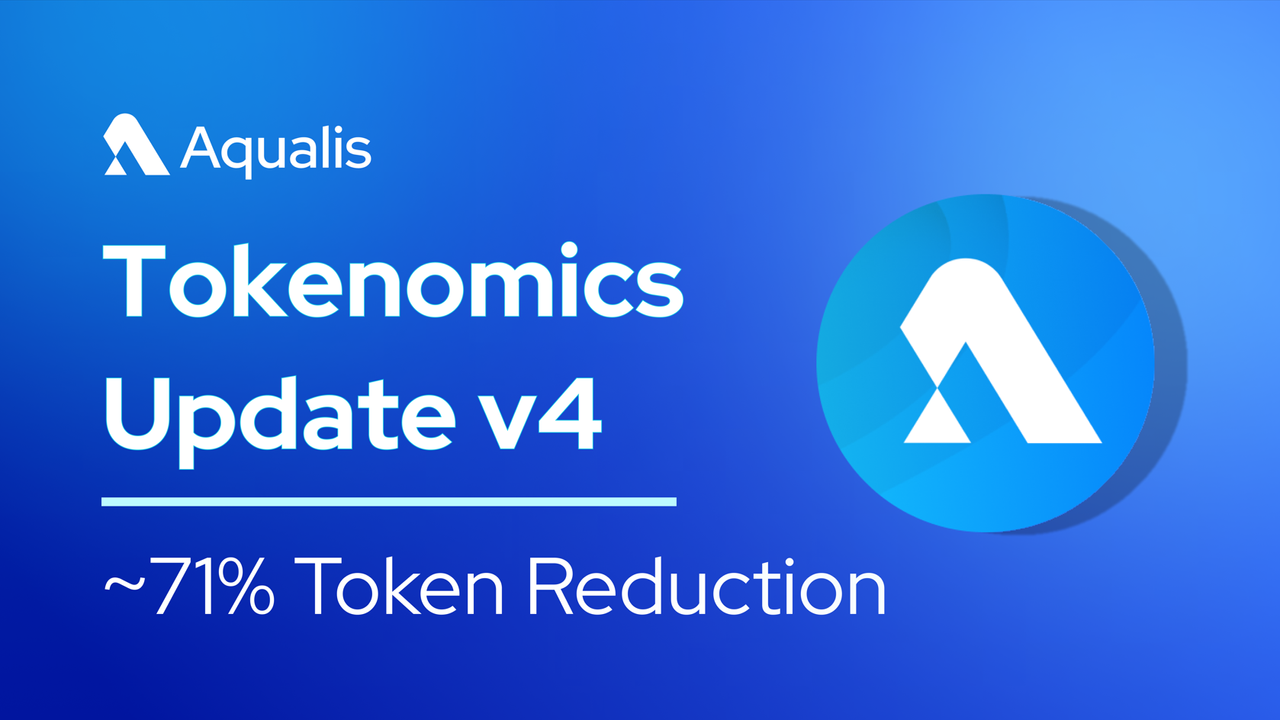 Aqualis Tokenomics Update v3. Extremely community focused updated… | by ...