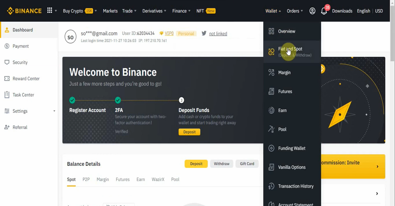 How to transfer Bitcoin from COINSWITCH KUBER to your hot wallet | by ...
