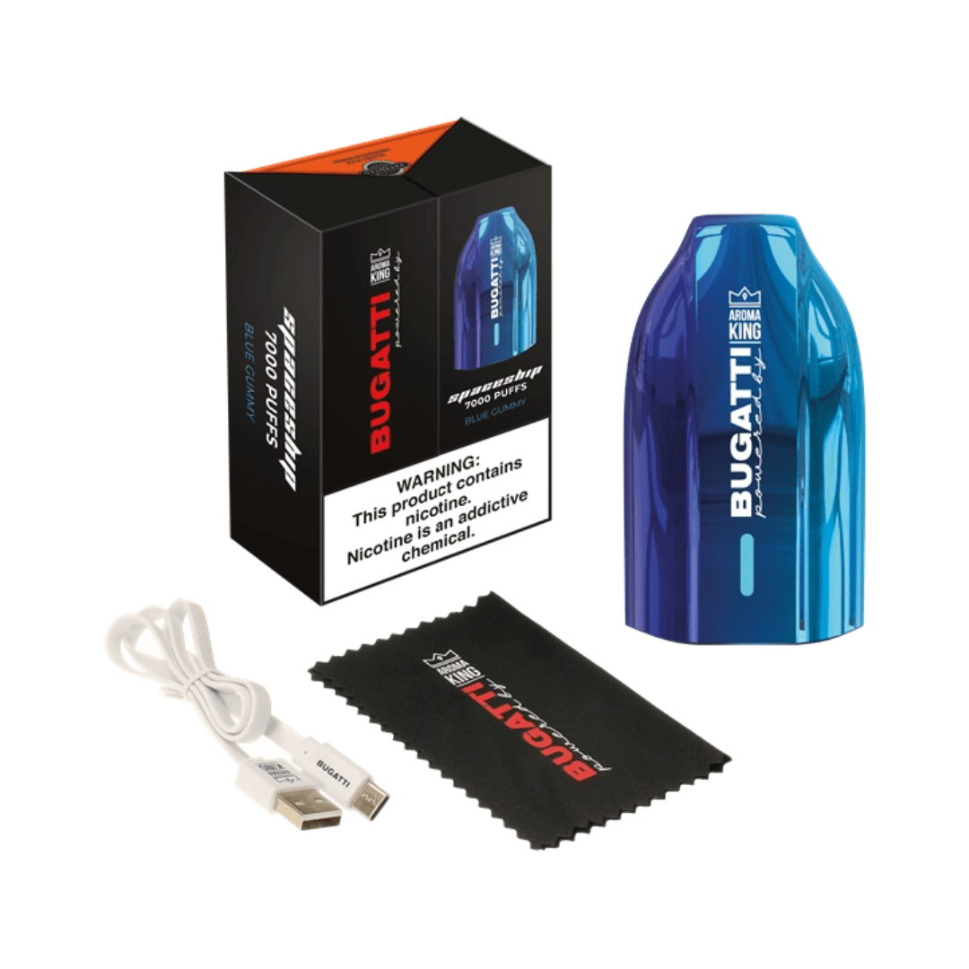 Blue Razz Ice — Aroma King Bugatti Spaceship 7000 - Alinawaz - Medium