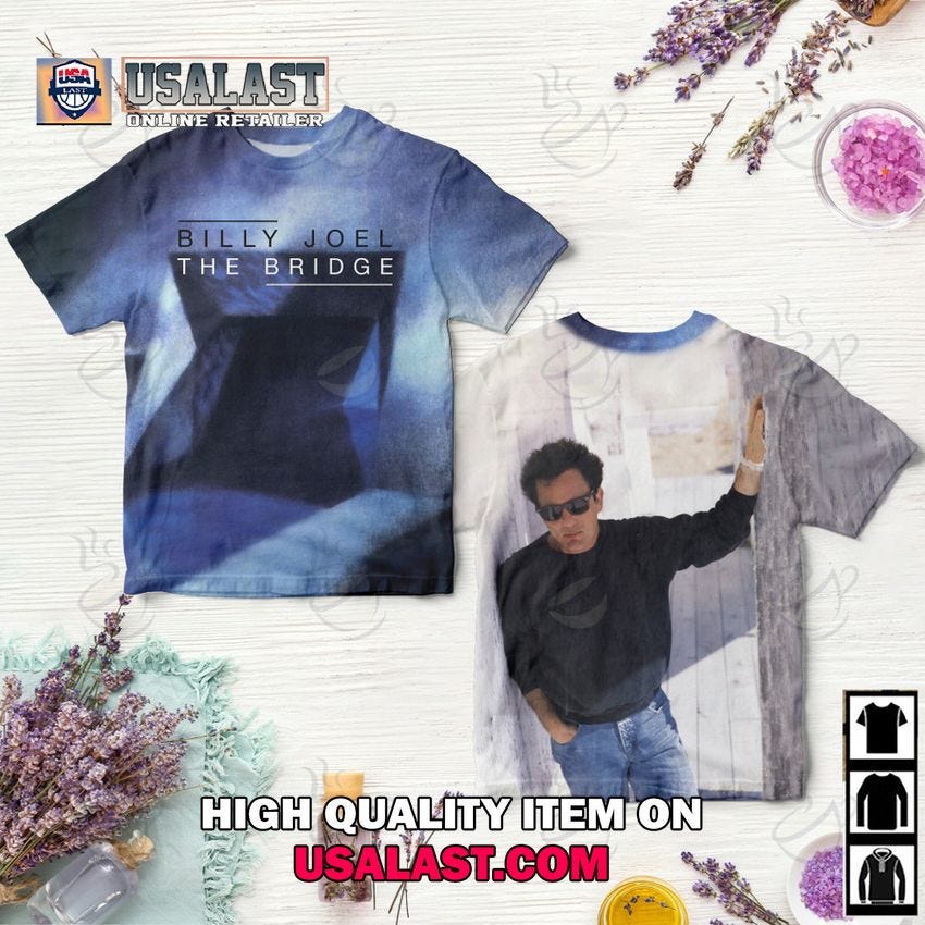 Billy Joel The Stranger Album Cover 3D Shirt | by Thomasena | Apr, 2024 ...