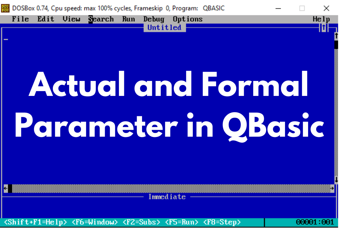 File Handling in QBASIC. We use computers to handle large… | by Gpjhiman | Medium