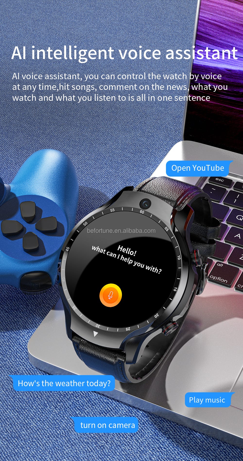 Write a Article on 2.88 Inch Big Screen Smart Watch MTK6761 4GB RAM ...