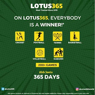 EXPLORING THE LOTUS 365 — INDIA’S FASTEST BETTING ID PROVIDER | by ...