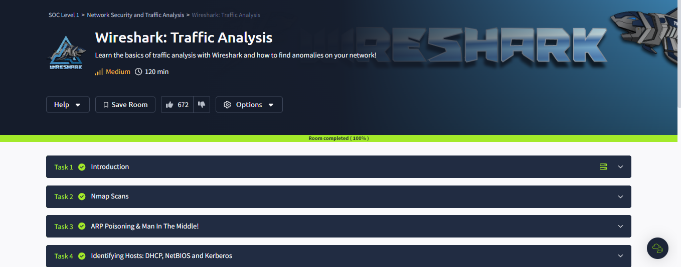Wireshark Traffic Analysis — Part Ii Tryhackme By Adeleye Oluwaseyi Jul 2024 Medium