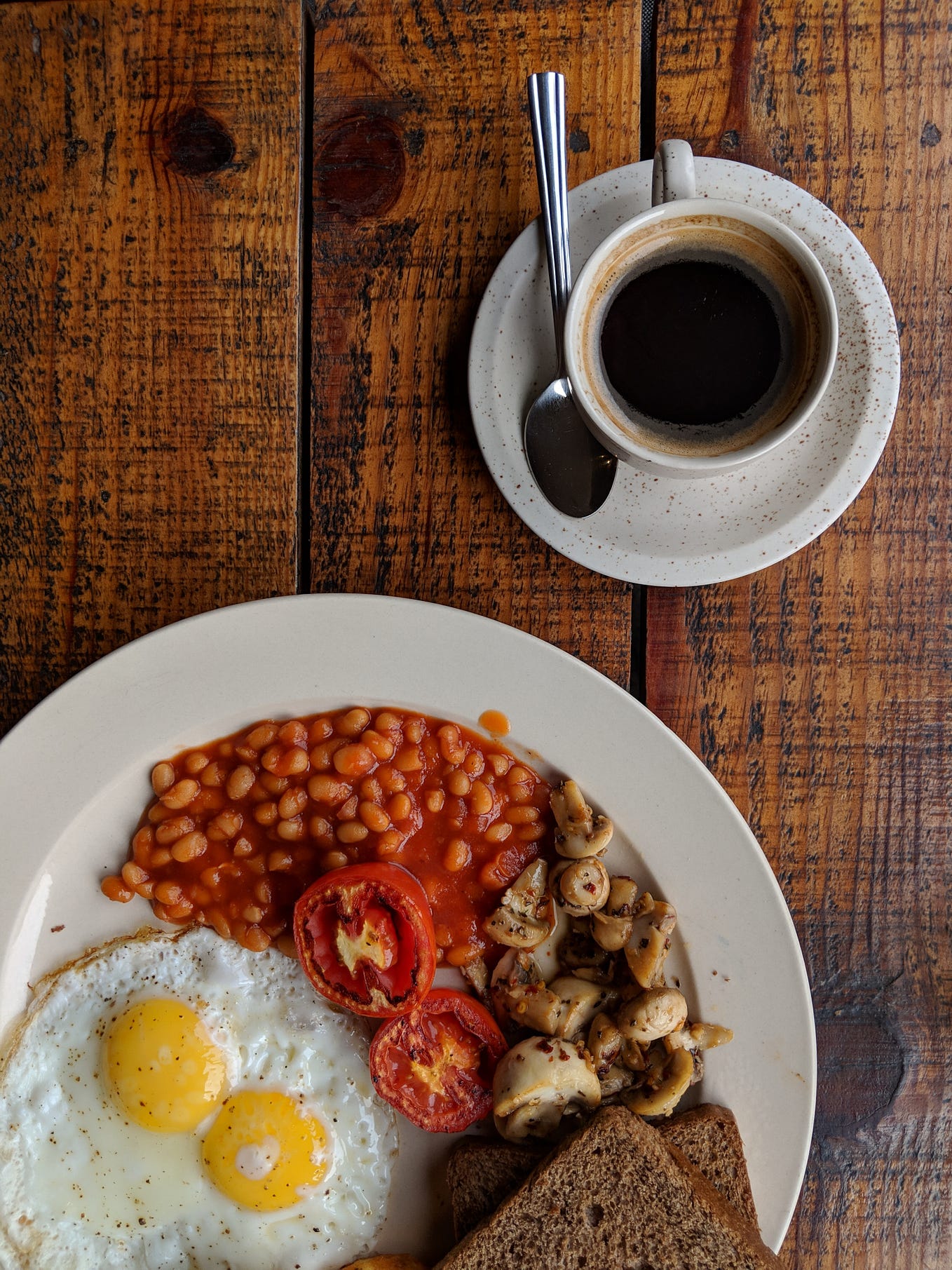 Not every breakfast. Most people don't have time for a fry up every day ...