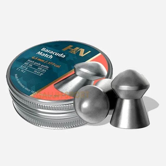 BST Slug 12,7gr Original Precision Swaged Airgun Slugs - Galuh Sport ...