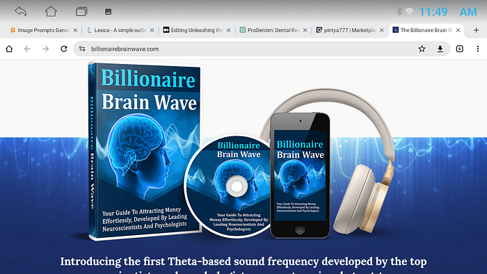 Billionaire brain | Billionaire brain wave| Billionaire brain wave review | | by Aleein Health ...