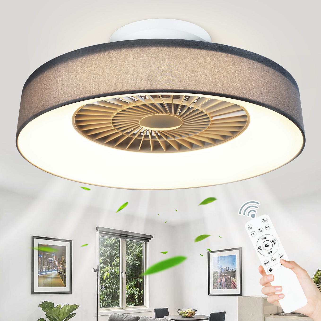flush mount ceiling light - Kevin Bennet - Medium