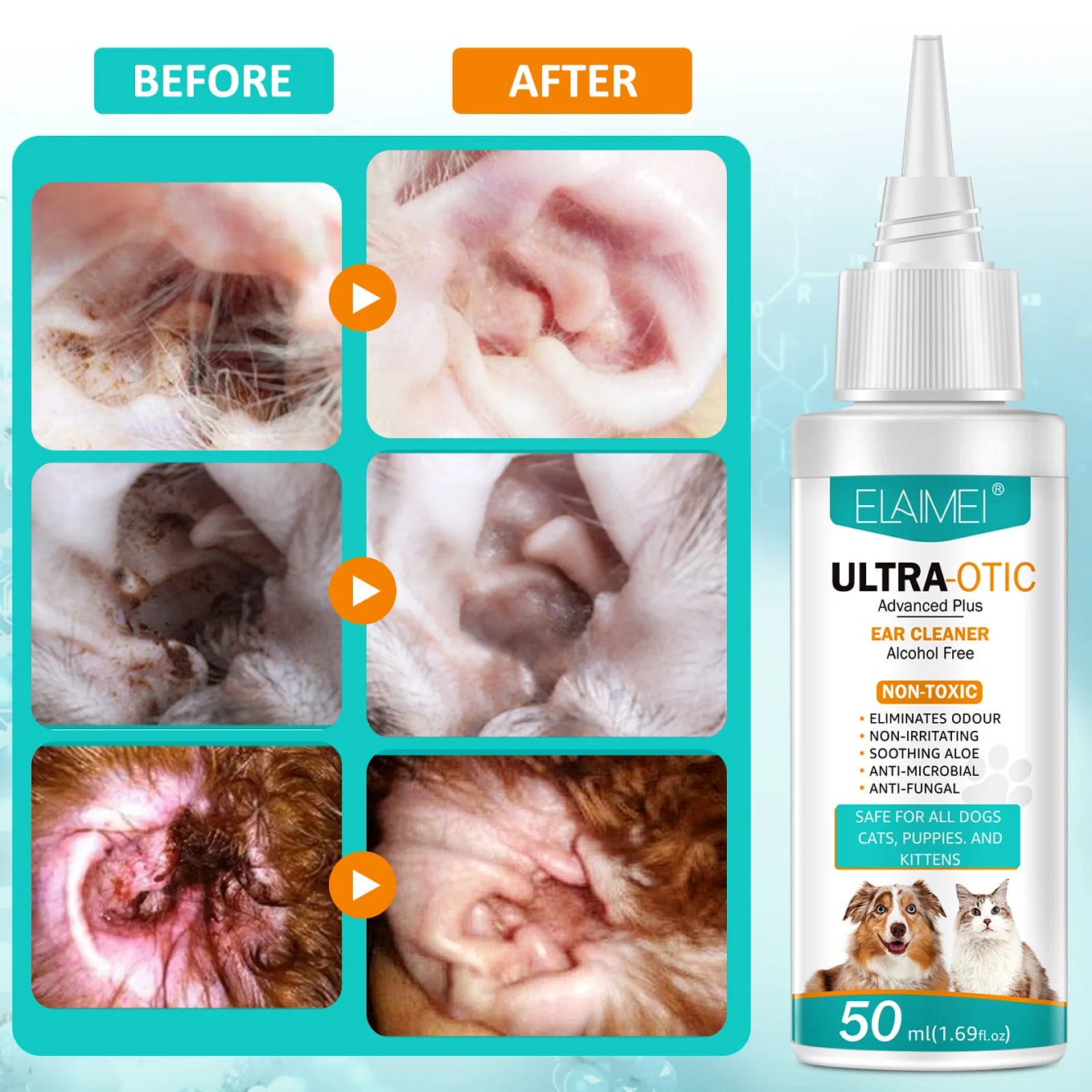 Vetnique Dermabliss Medicated Chlorhexidine Antiseptic Skin Spray for ...