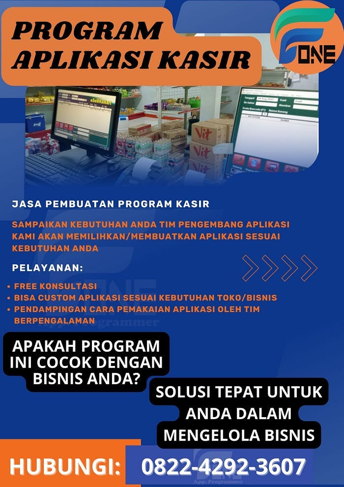 Program Kasir Offline Cukup Bayar Satu Kali Untuk Semuanya | by ...