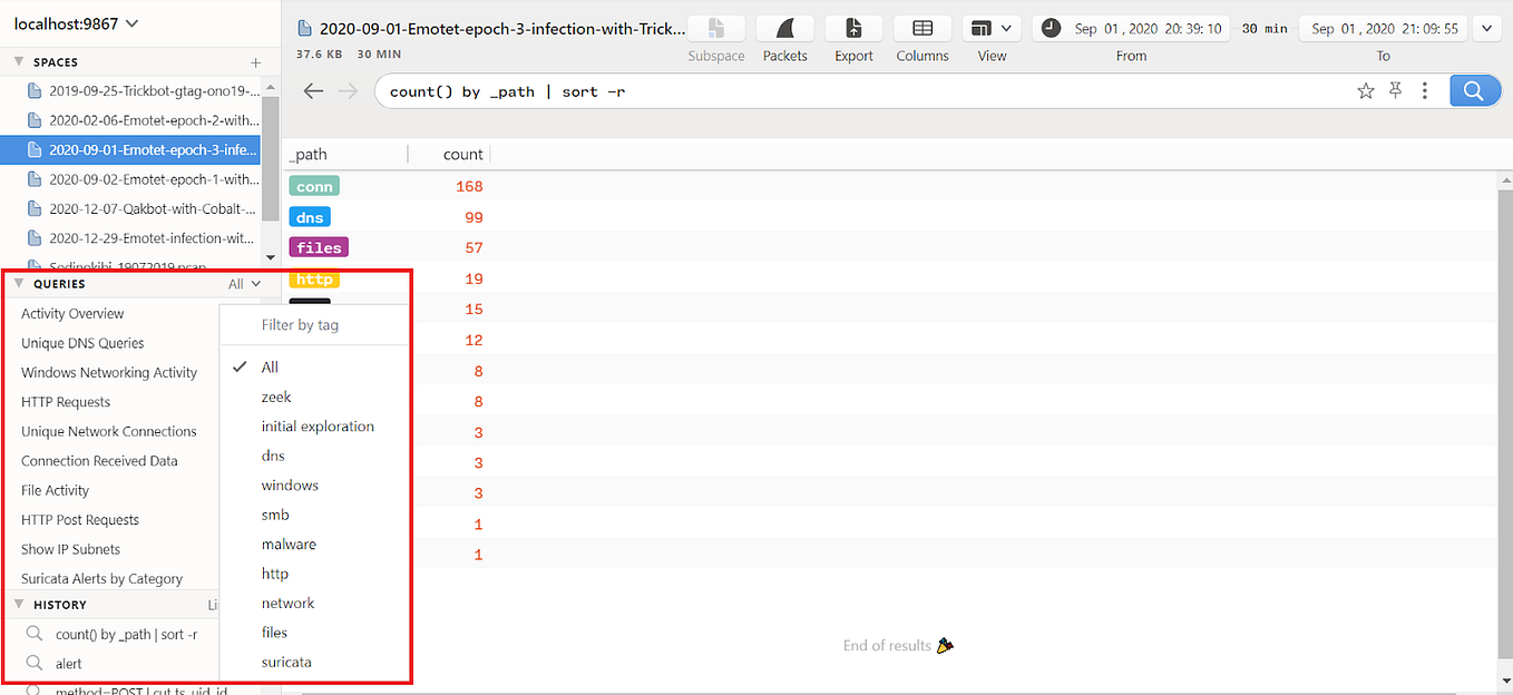 Visualizing IP Traffic with Brim, Zeek and NetworkX | by Oliver ...