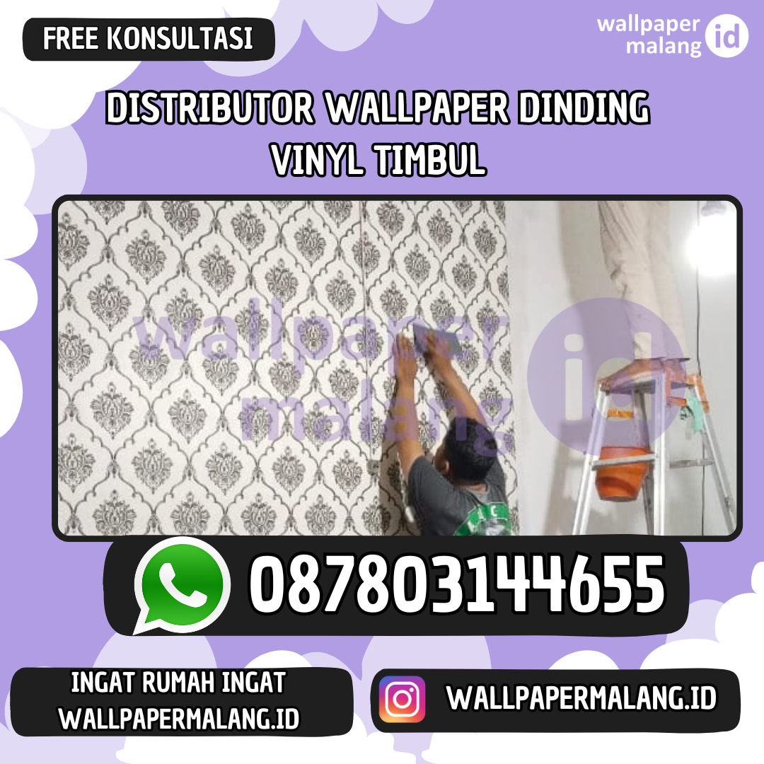 DISTRIBUTOR WALLPAPER CUSTOM PUSKESMAS MALANG | by ...