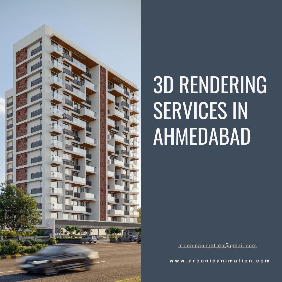 3D Architectural Visualization in Ahmedabad - Arconicanimations - Medium
