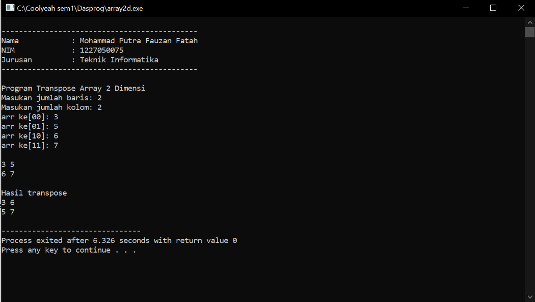 Program Mencari Nilai Terbesar dan Terkecil Menggunakan Array C++ | by mputraff | Medium