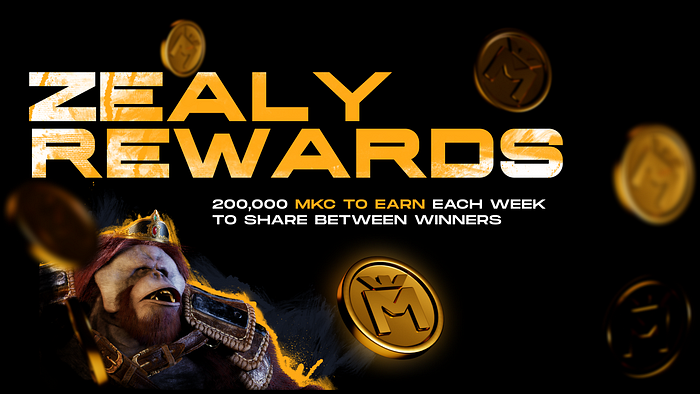 200,000 MKC to earn each week with our Zealy quests! 🙊 | by Monkey Empire | Medium