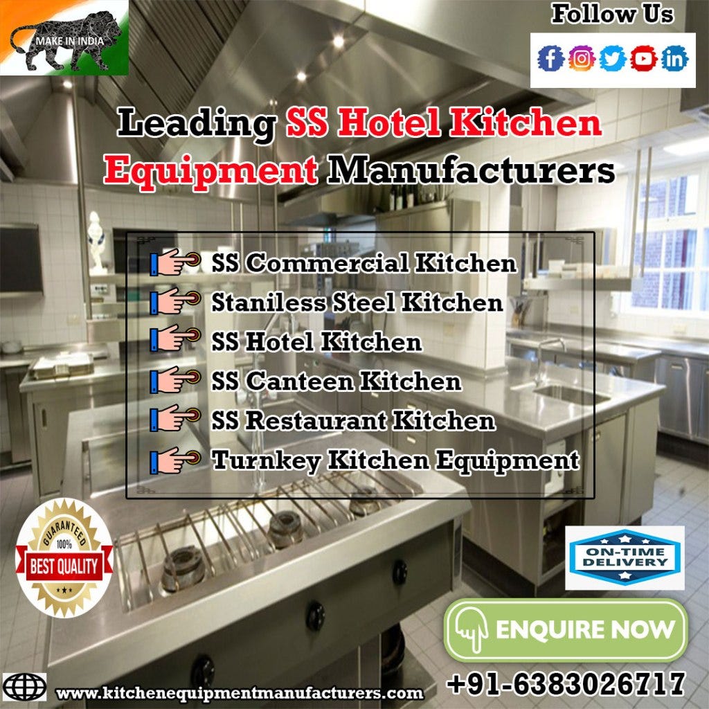 Kitchen Equipment Suppliers| Commercial Kitchen Equipment| Kitchen ...