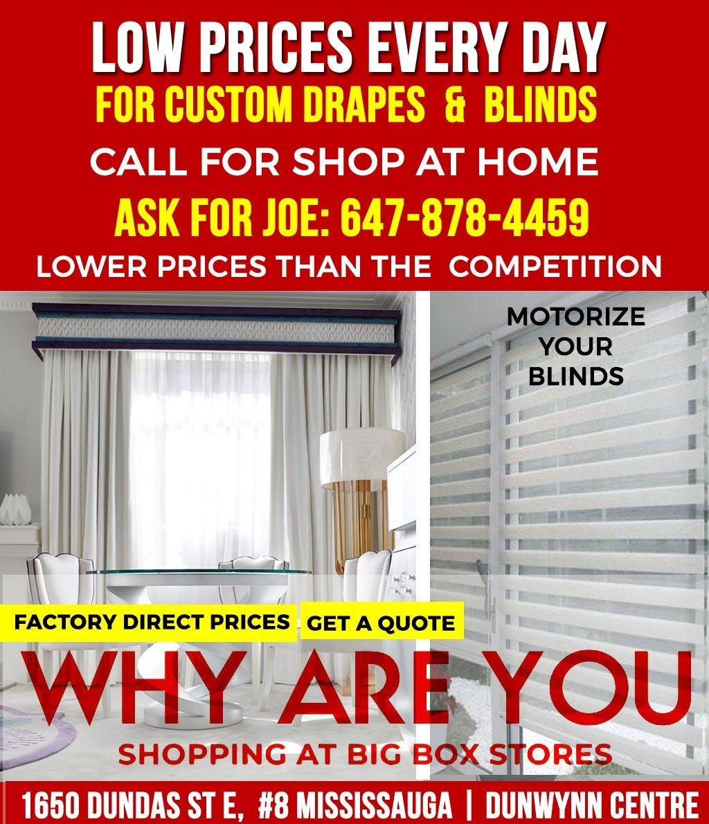 Etobicoke Sheers And Drapes | by Crazy Joe's Drapery | Jun, 2024 | Medium