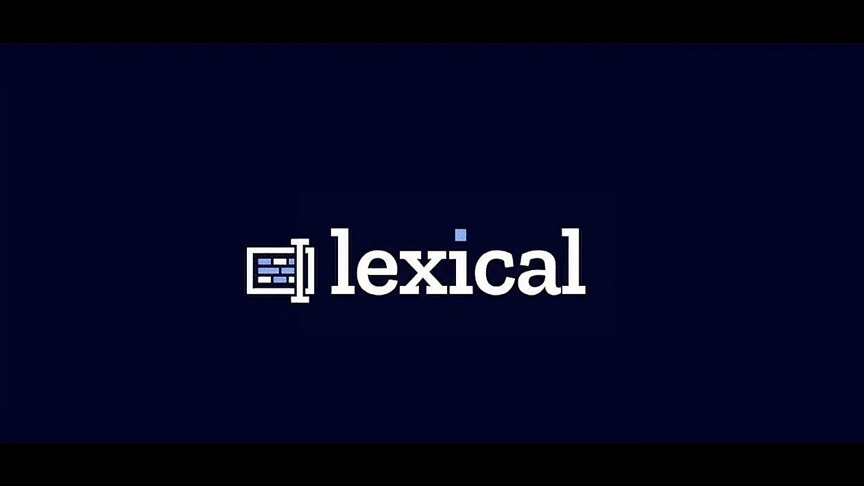 Getting Started with Lexical. Rich Text Editor for React | by Artem Diashkin | JavaScript in ...
