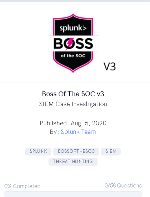 — Boss Of The Soc V1 Walkthrough By Cyber Nerd Medium