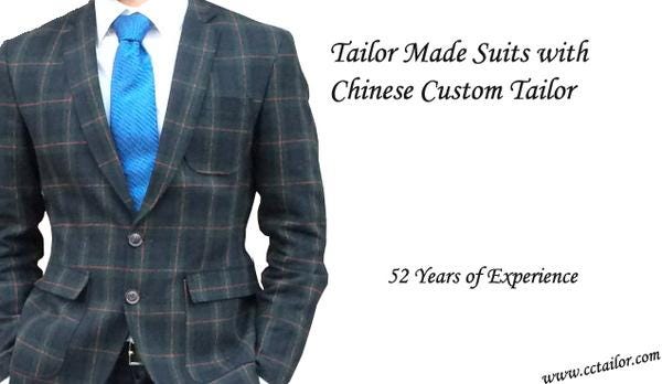 Custom Tailor Made Suits | by Chinese Custom Tailor | Medium