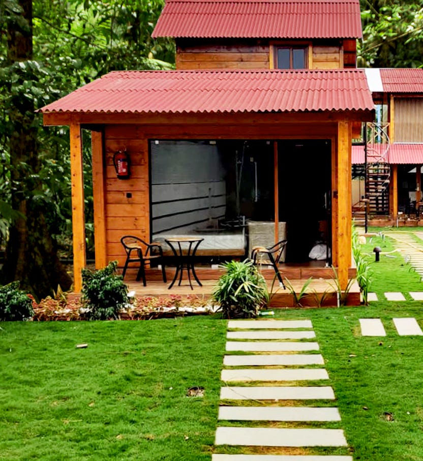Beach Resort in Pondicherry - Wooden ECR Sea Resort - Medium