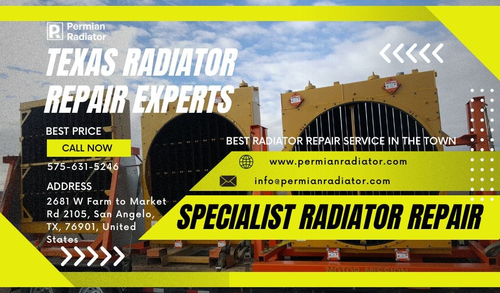 Quality Radiator Repair for Heavy Equipment — Choose Permian Radiator ...