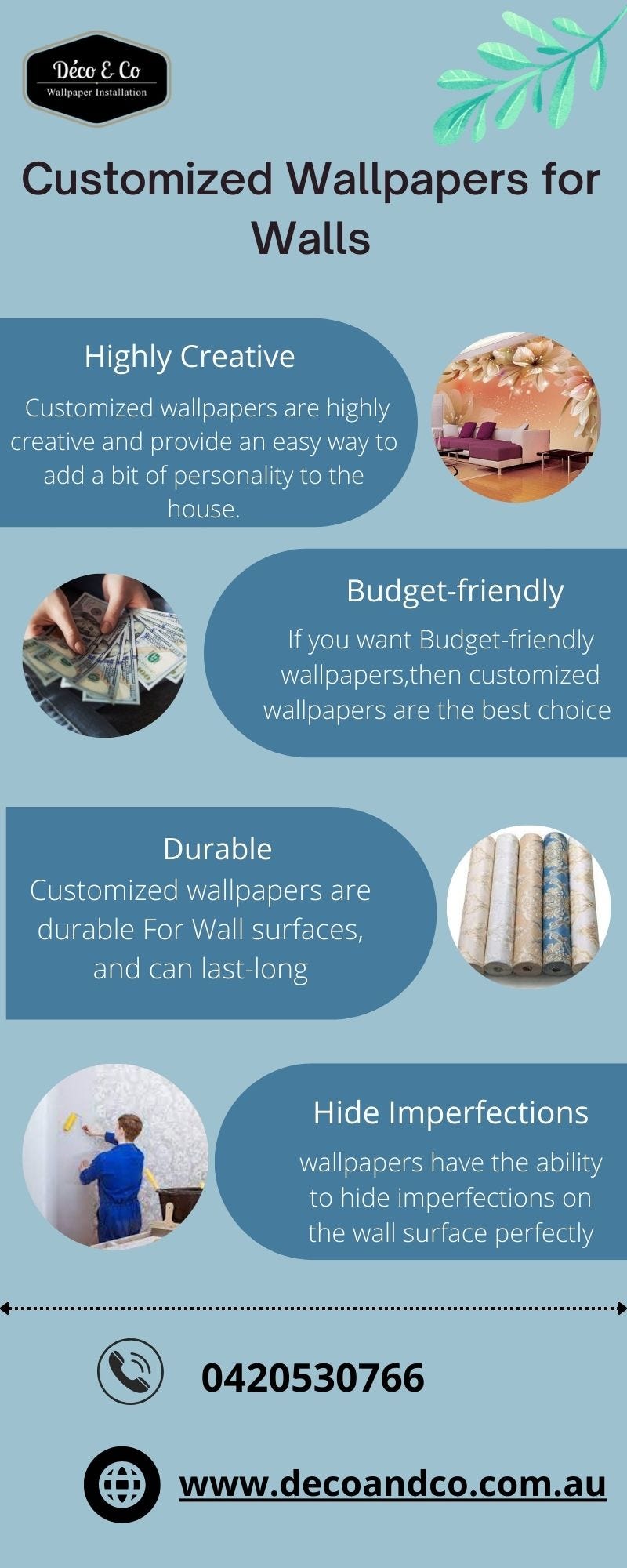 Wallpaper Installation - Déco And Co Wallpaper - Medium